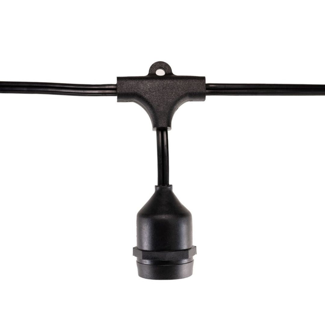 E26 Festival Light Stringer (50 ft) | 24" Spacing | Big Star Lights